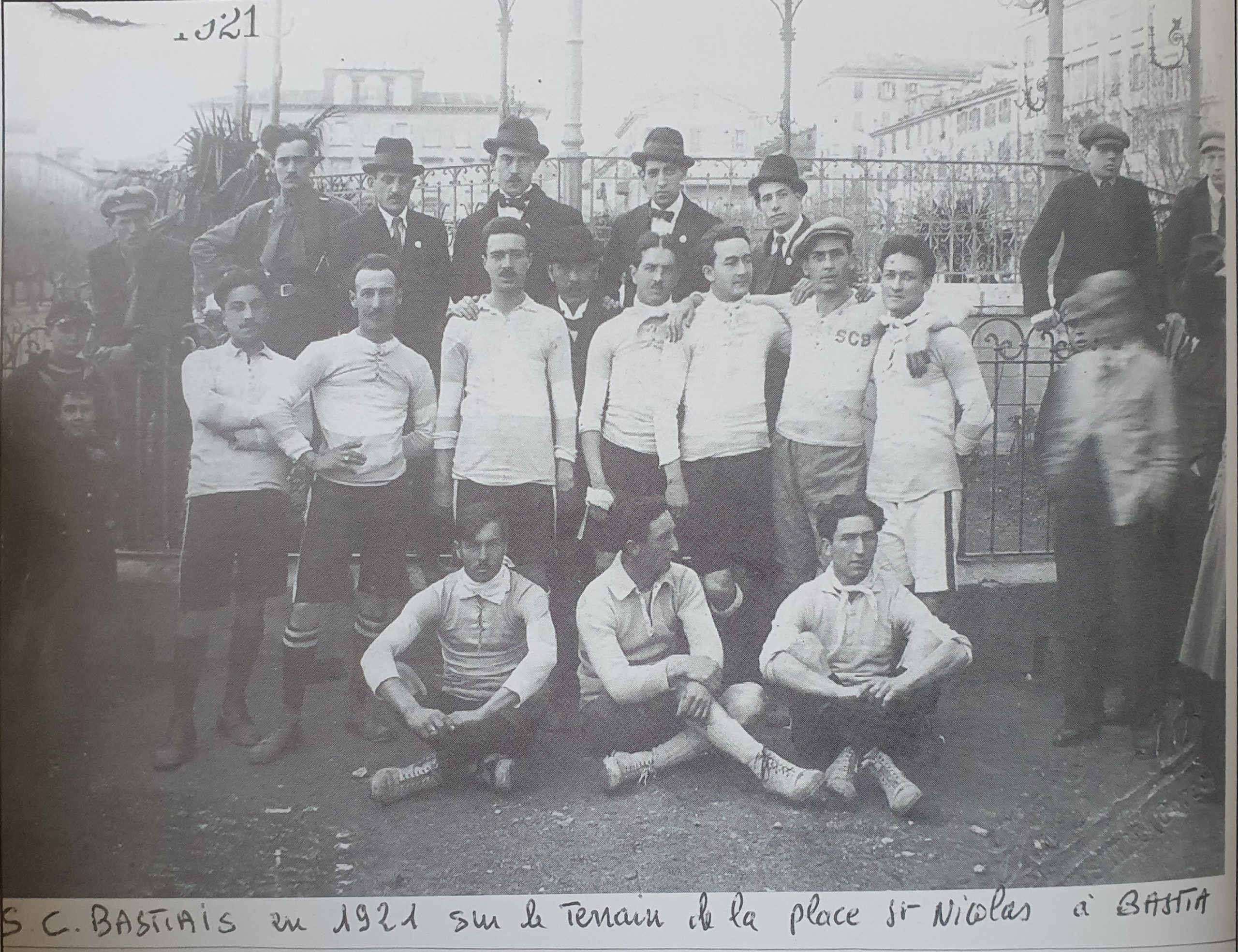 Equipe du SCB 1921 - SCB - Musée virtuel